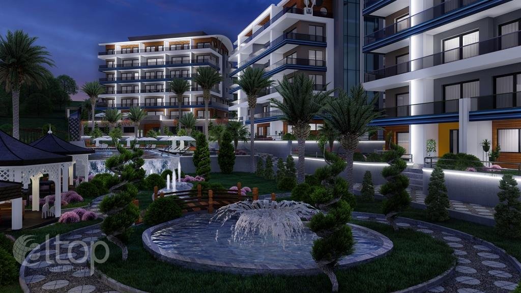 ГРАЖДАНСТВО! Новая квартира 3+1 в Алании, район Каргыджак № 4043 [ID: 4043]