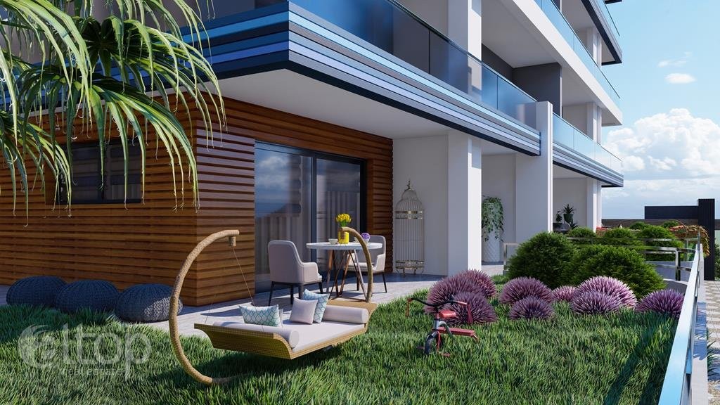 ГРАЖДАНСТВО! Новая квартира 3+1 в Алании, район Каргыджак № 4043 [ID: 4043]