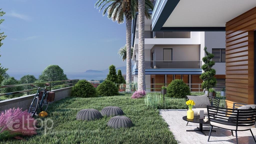 ГРАЖДАНСТВО! Новая квартира 3+1 в Алании, район Каргыджак № 4043 [ID: 4043]